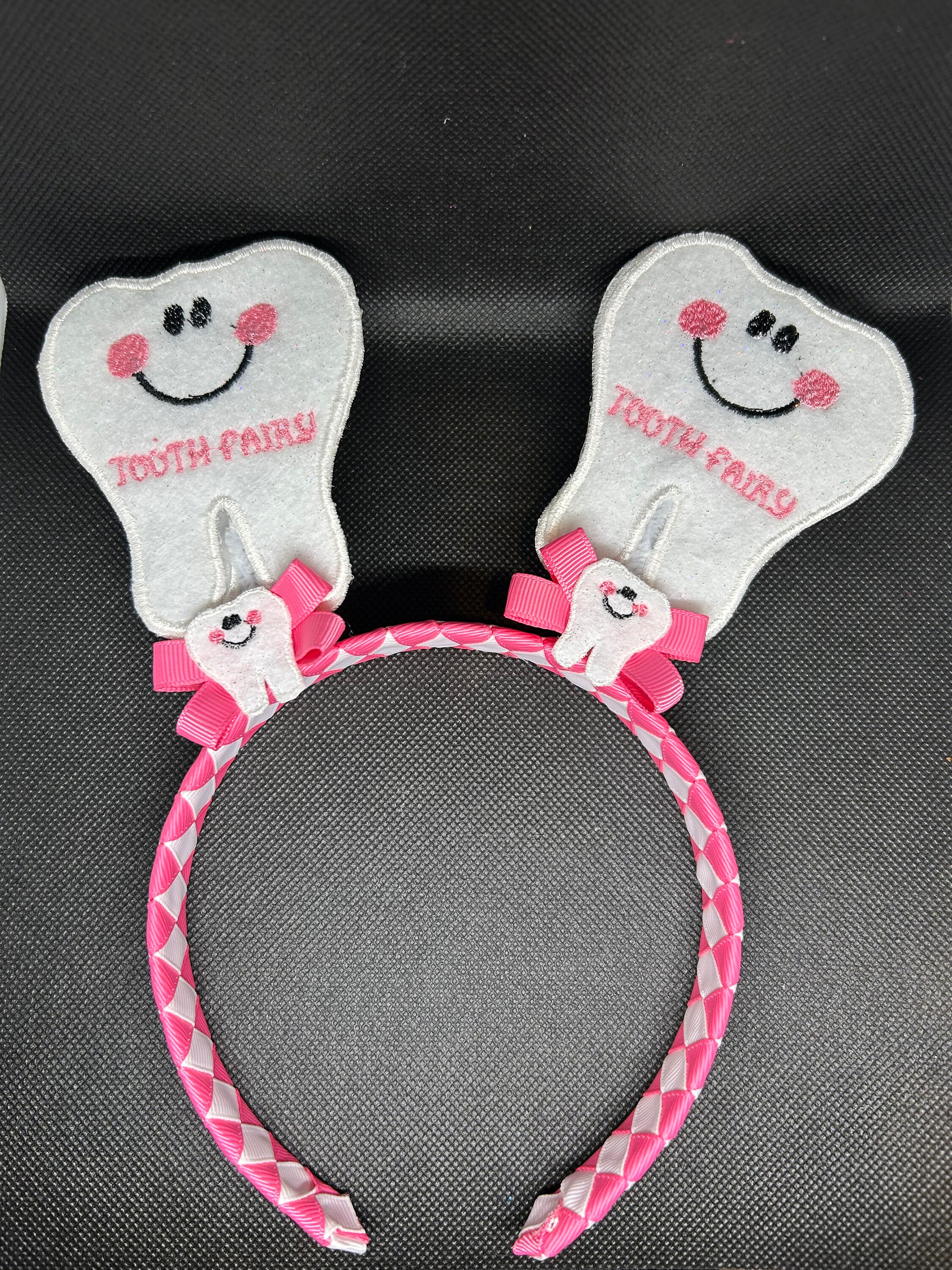 The Hair Bow Factory Tooth Fairy Headband Pick Your Color Halloween ...