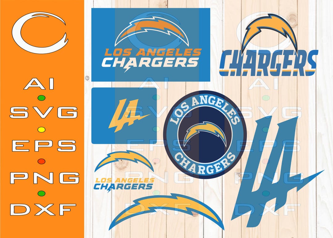 Chargers Svg Bundle, Vector Bengal Files, Funny Cartoon, Svg File for ...