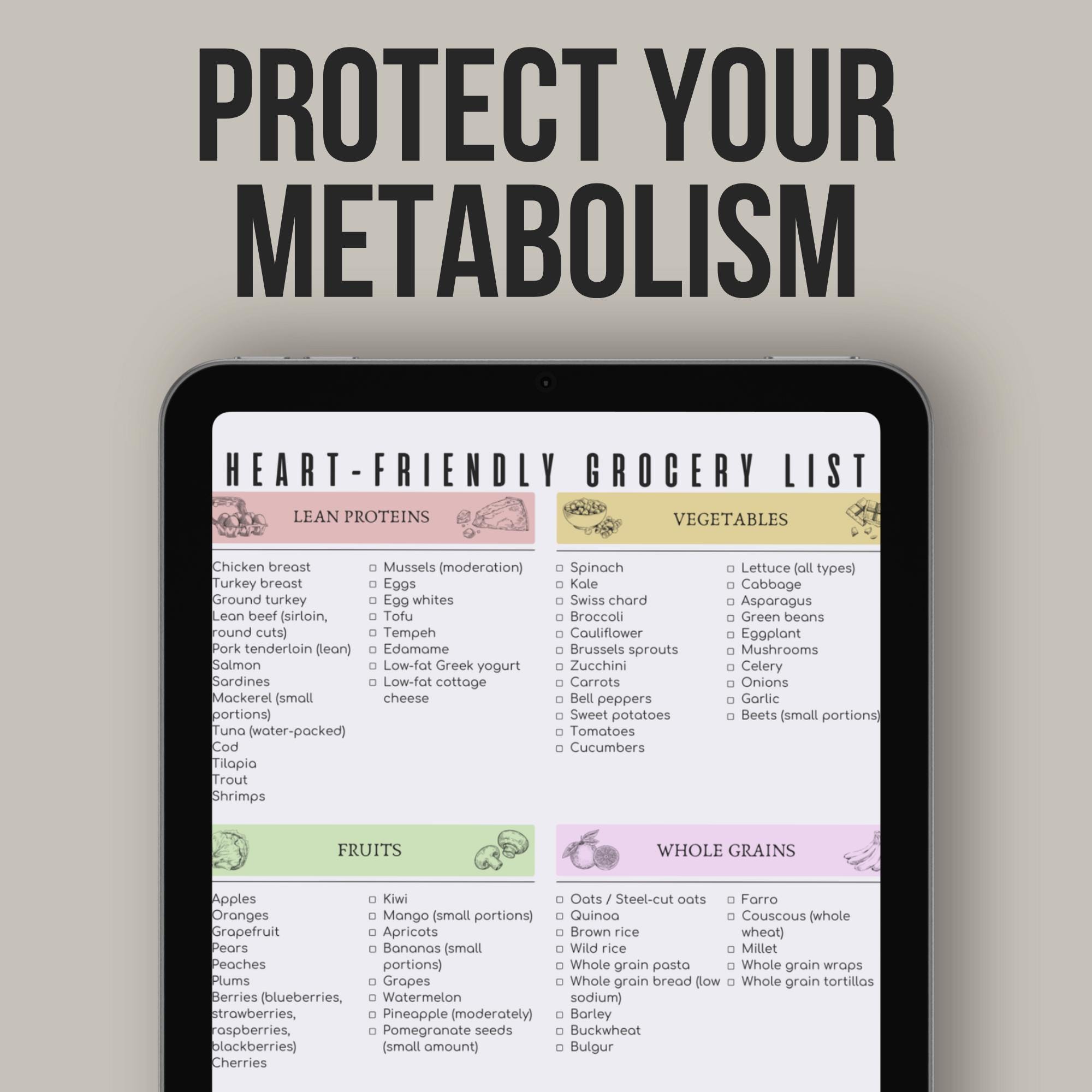 The Ultimate Heart-healthy Nutrition Bundle, Heart Healthy Food List ...