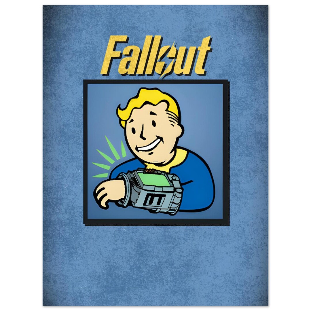 Fallout Game Room Poster - Etsy