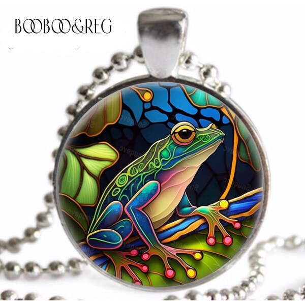 Tree Frog Pendant - Etsy