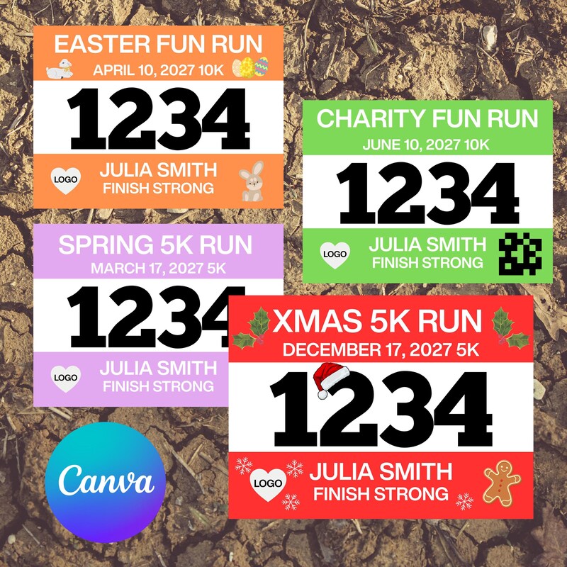 Race Bib - Etsy