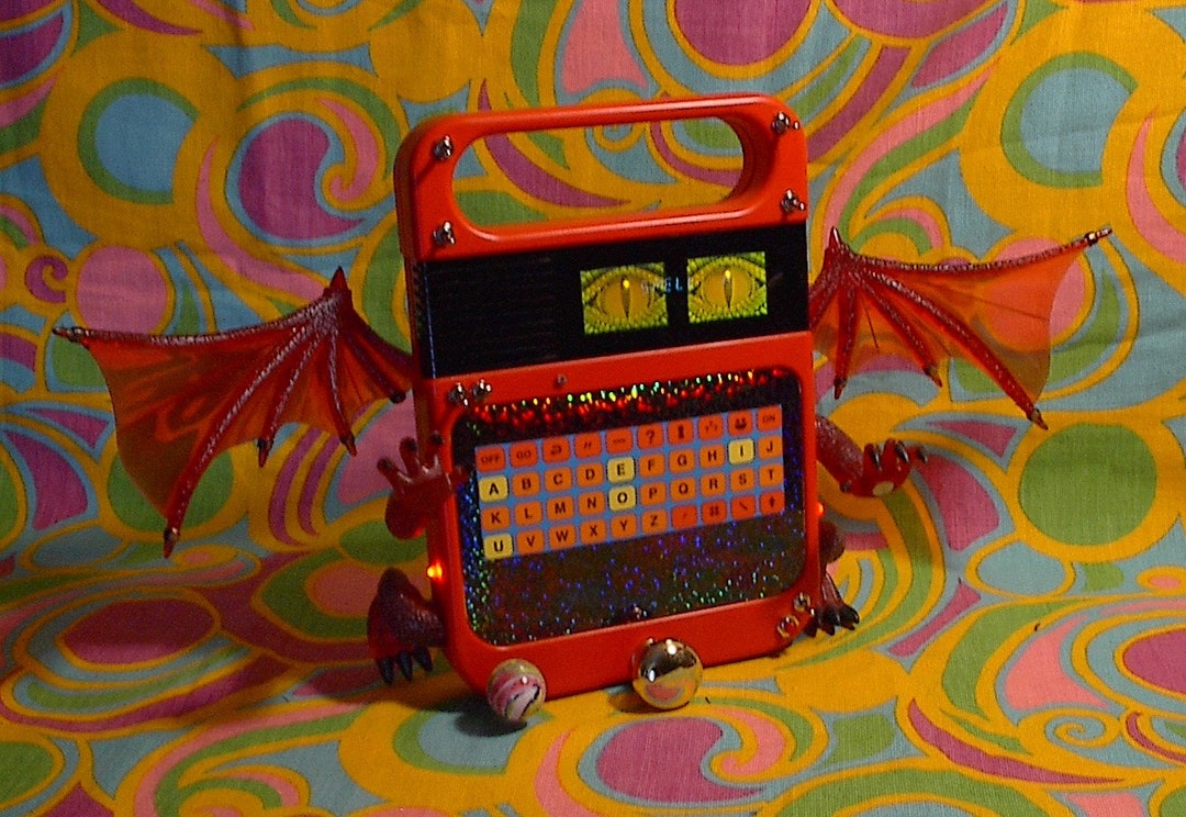 Circuit Bent Speak and Spell FREAKENSPEAK DRAGON Alien - Etsy