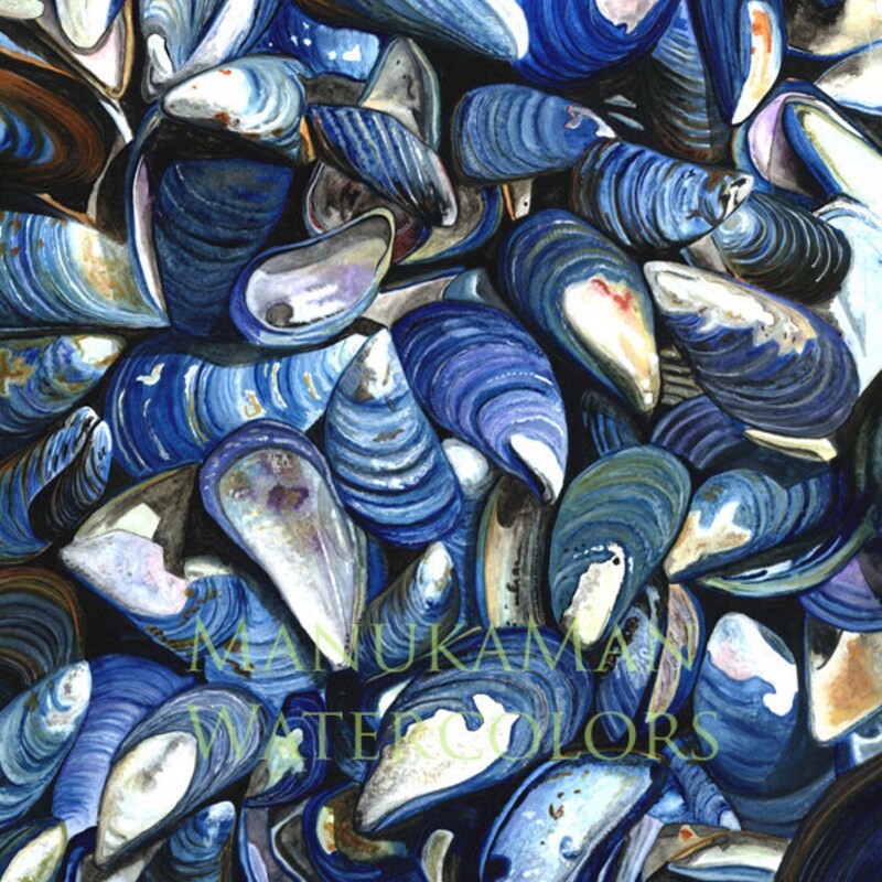 Mussel Shell Art - Etsy Canada