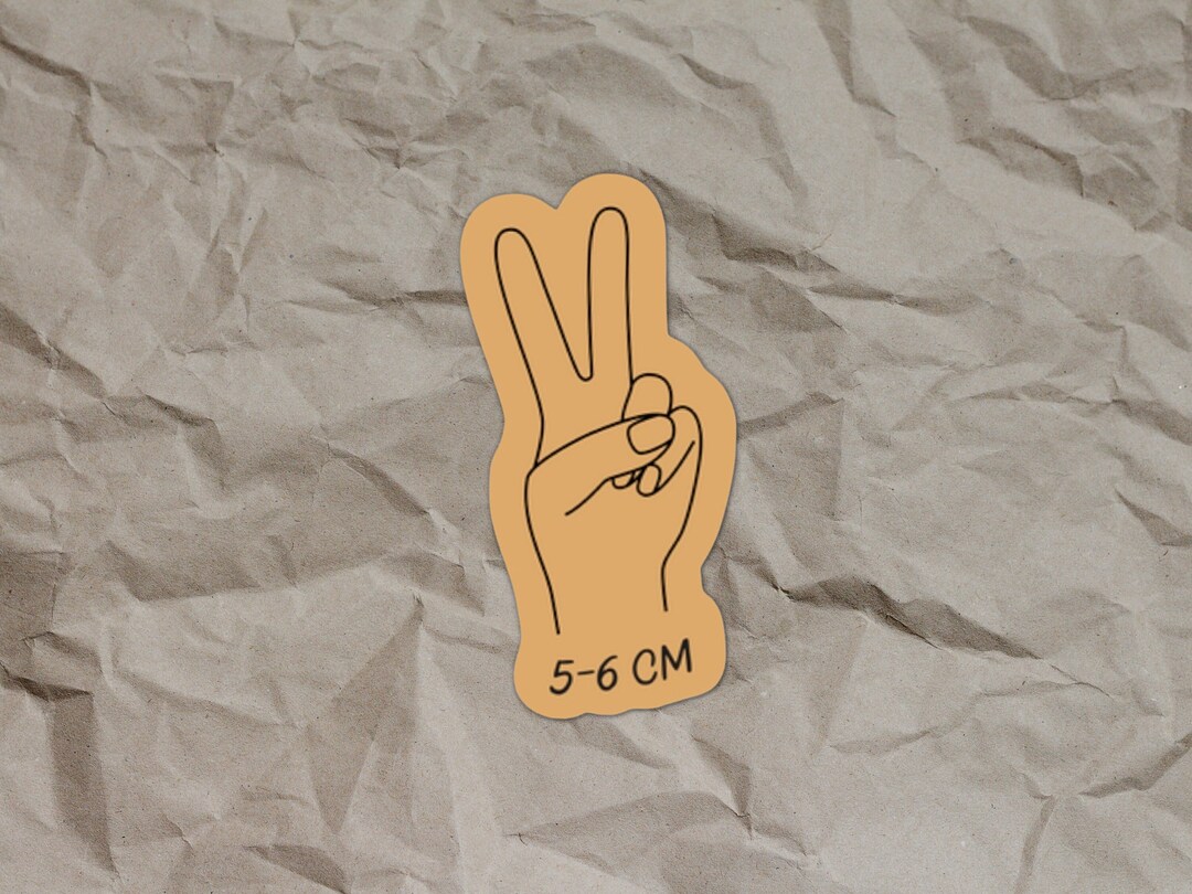 Dilation Sticker peace Sign for Nurses, Midwives and Other Birth ...