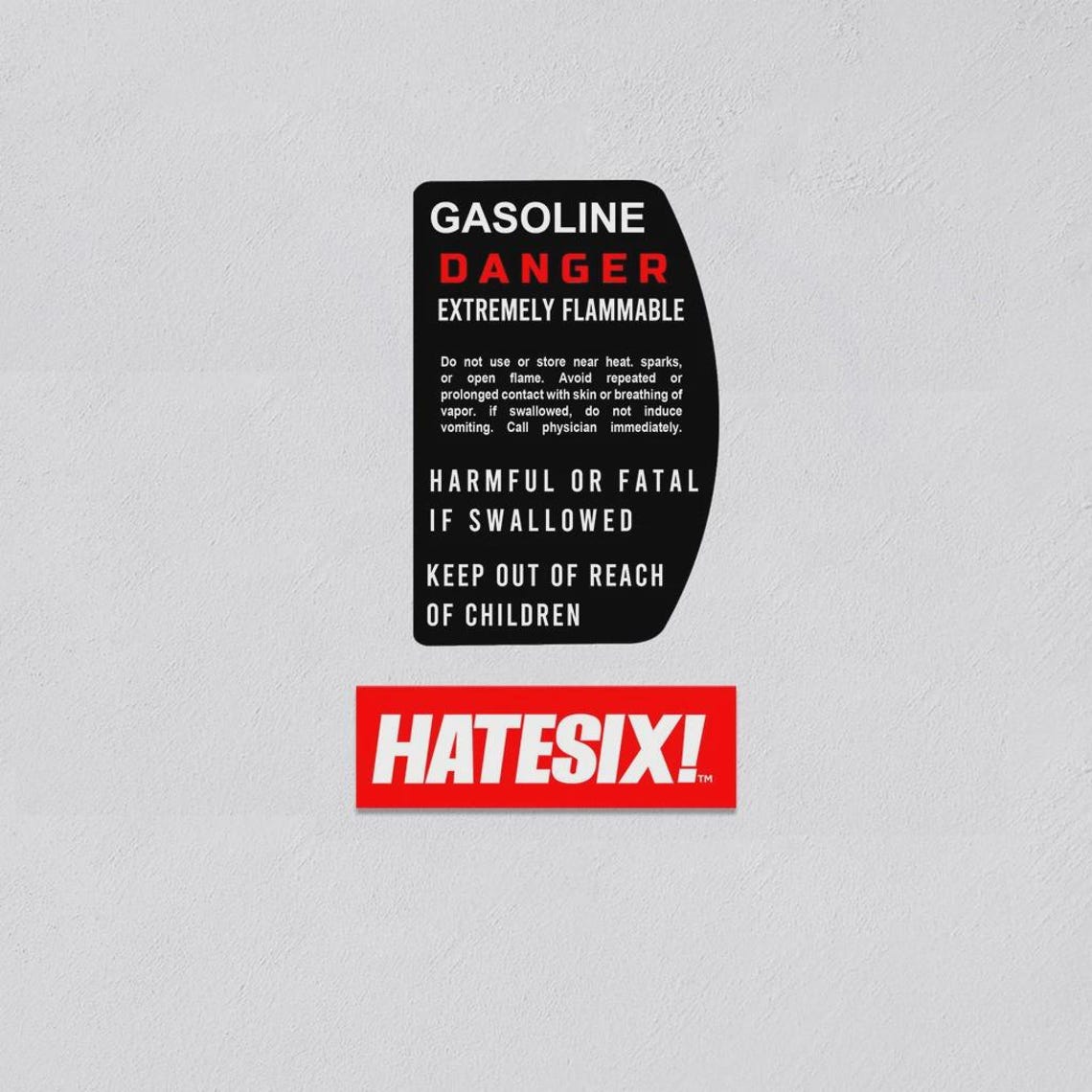 Honda Trail CT Tank Sticker Decal - Gasoline Warning Decal - Custom ...