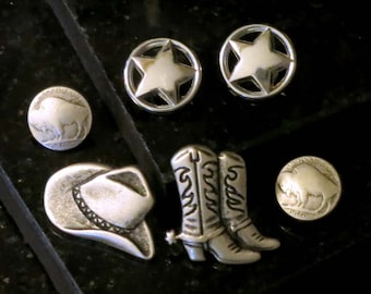 Western buttons | Etsy