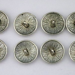5 Silver Metal Buttons Celtic Knot Buttons 5 Gaelic Irish Ireland ...