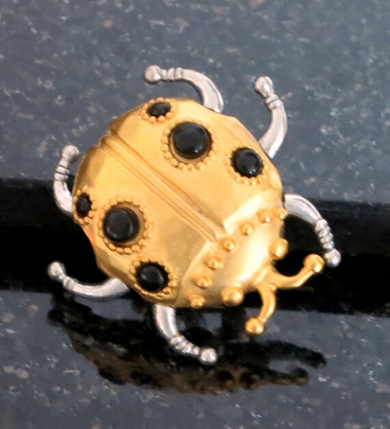 Rare Vintage Collectible Scarab Pin Brooch Egyptian S… - Gem