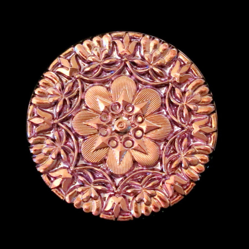 Czech Button Large - Etsy