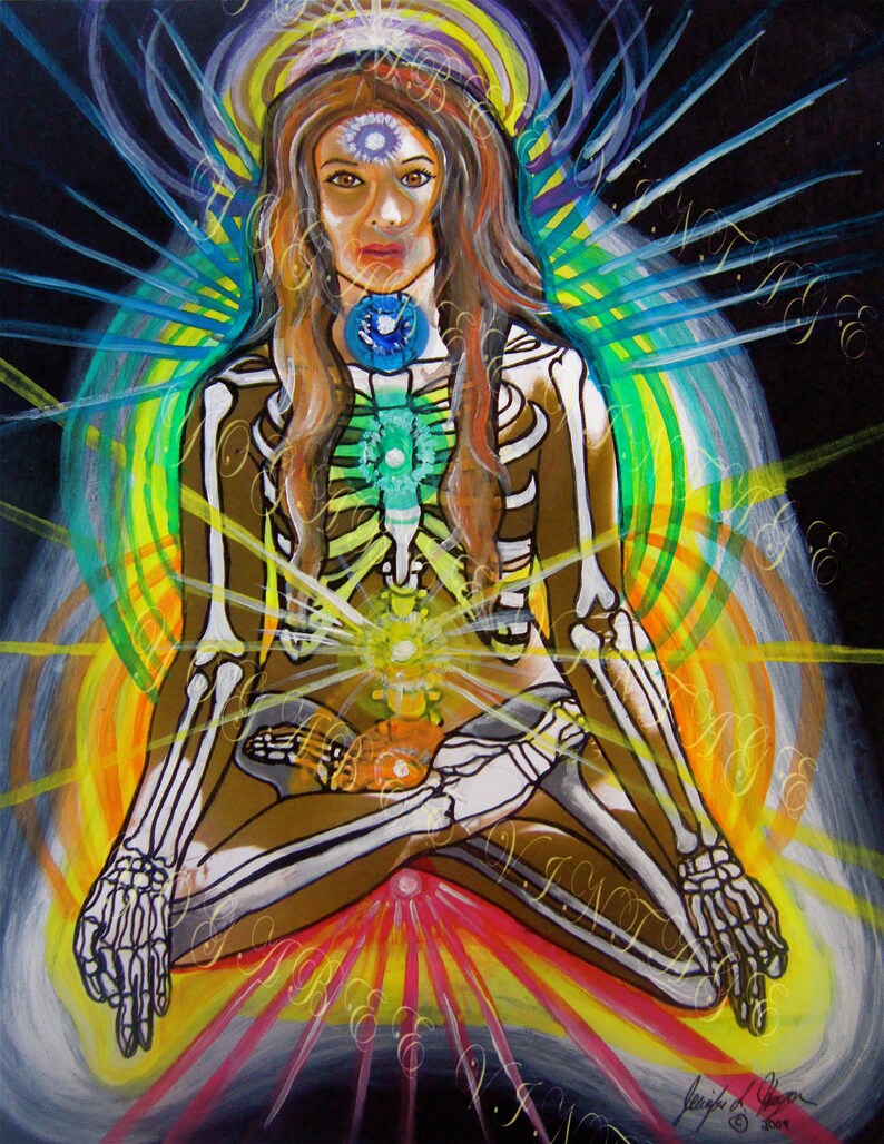 Yoga Art Anatomy Studio Series: Lotus Pose (8 X 10 Digital Download) - Etsy