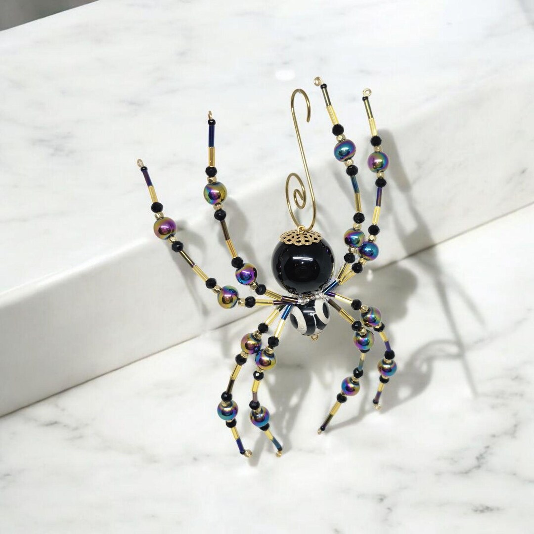 Enchanted European Christmas Spider Ornament & Year Round Suncatcher ...