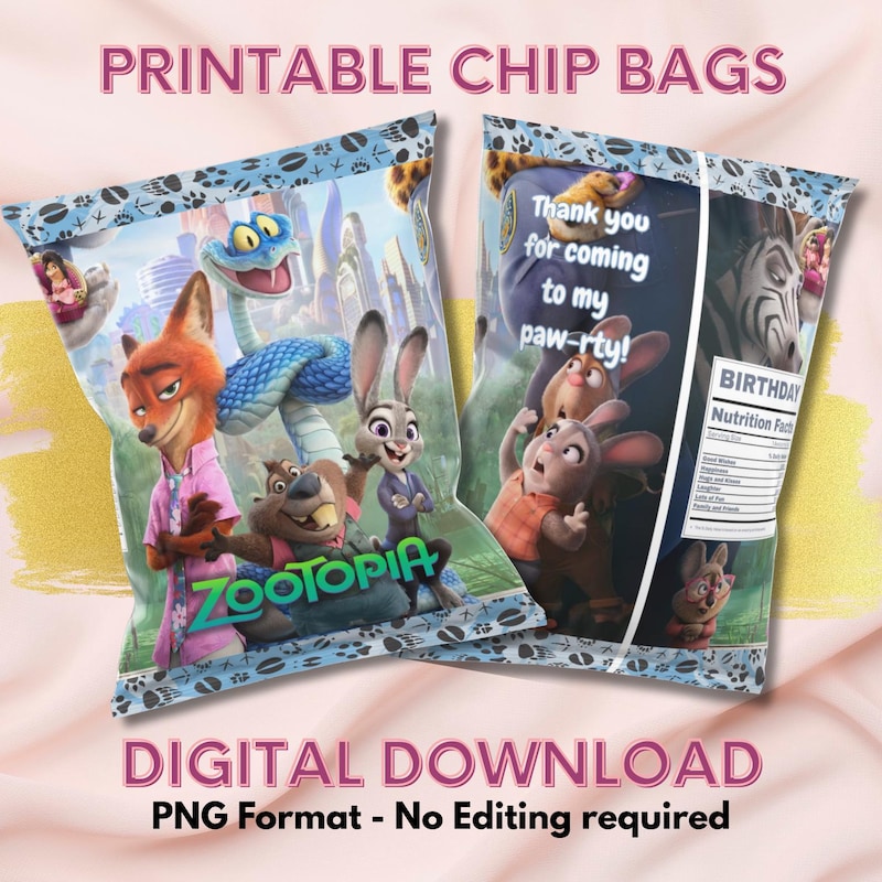 Zootopia Crafts for Kids - Etsy
