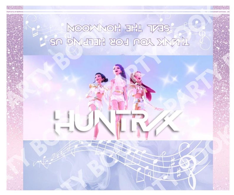 Huntrix Honmoon Candy Bar Wrapper PNG + PDF Instructions | Kpop Demon ...