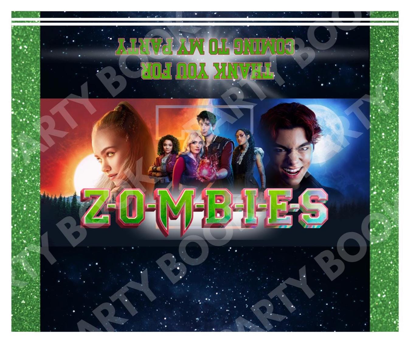 Zombies 4 Chocolate Bar Printable | Digital Download Candy Wrapper ...
