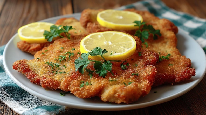 German Schnitzel Recipe - Crispy Breaded Pork Cutlets (digital Download ...