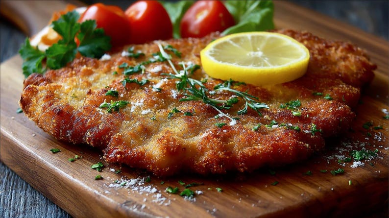 German Schnitzel Recipe - Crispy Breaded Pork Cutlets (digital Download ...