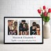 Personalized Anniversary Date Photo Frame,custom Couple Collage Picture ...