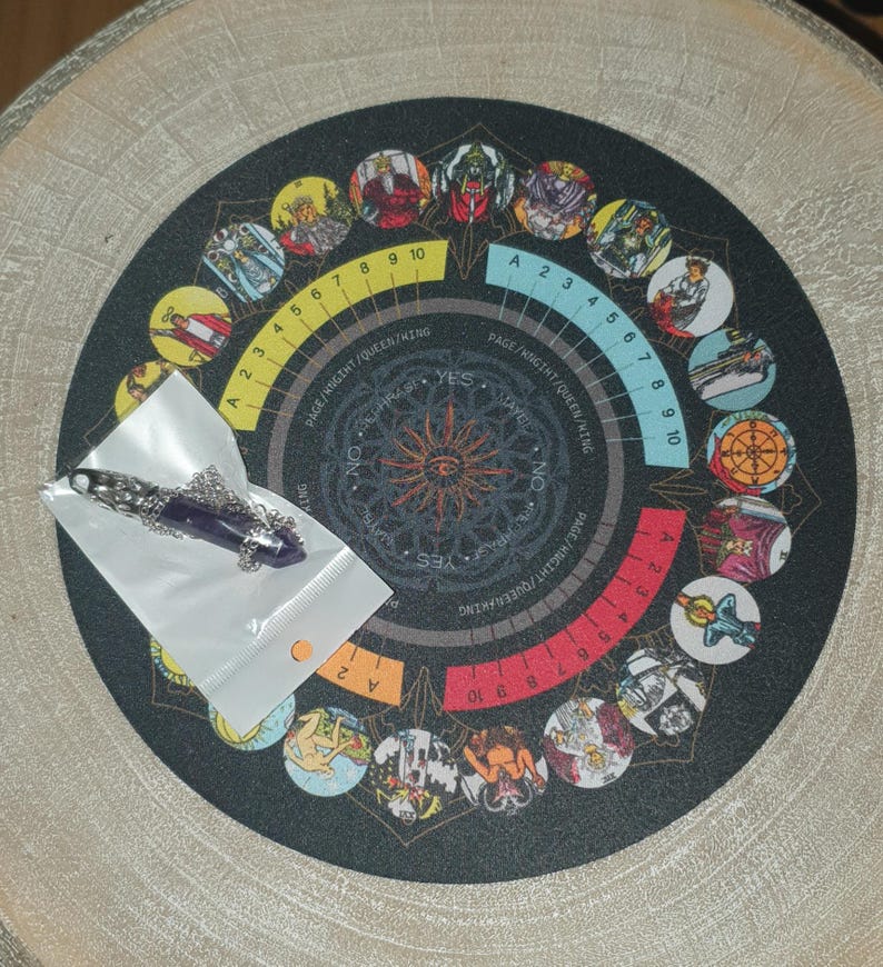 FREE DELIVERY Ships to the UK Only!!! Tarot Pendulum Set Includes ...