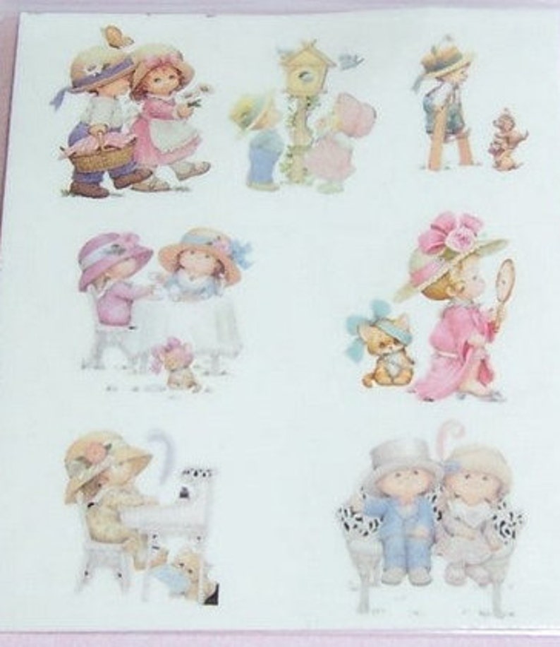 Dollhouse Labels Paper Decal for Kids - Etsy