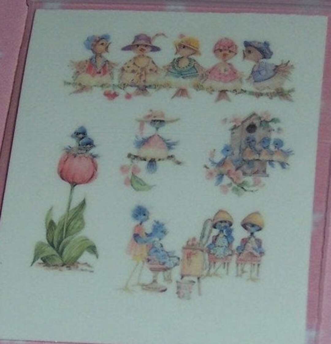 Dollhouse Labels Paper Decal for Kids - Etsy UK