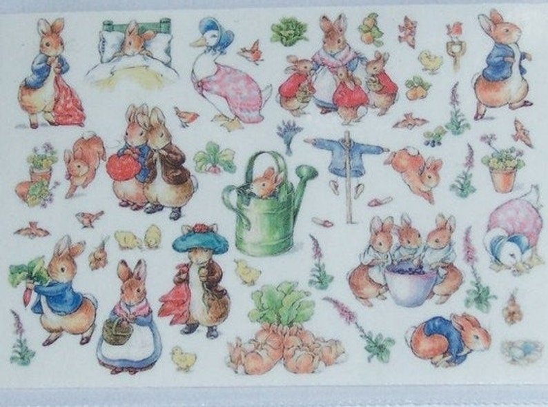 Dollhouse Labels Paper Decal for Kids - Etsy