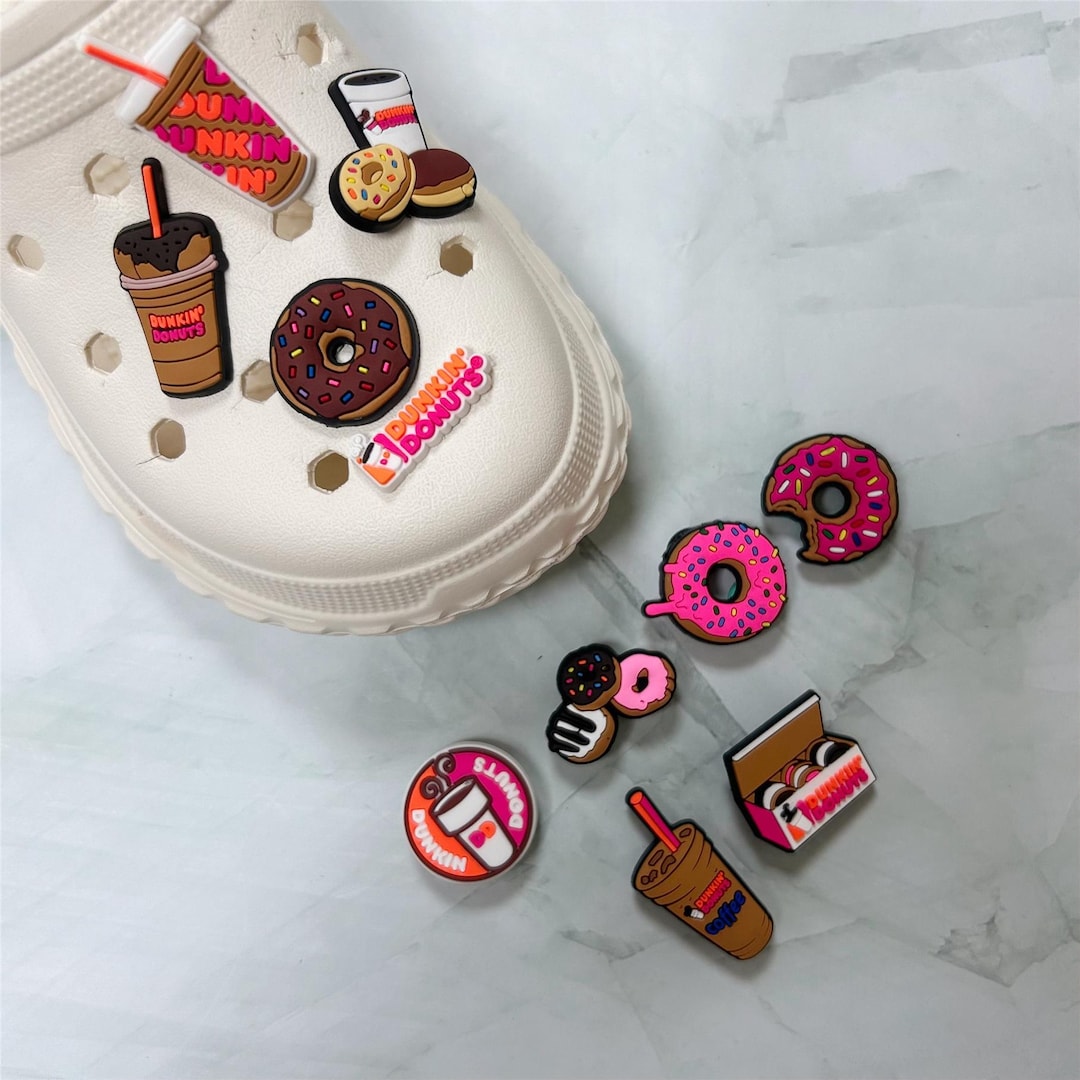 Cute Food Croc Charms | Burger Milk Tea Shoe Charms | Fun Snack Clog ...