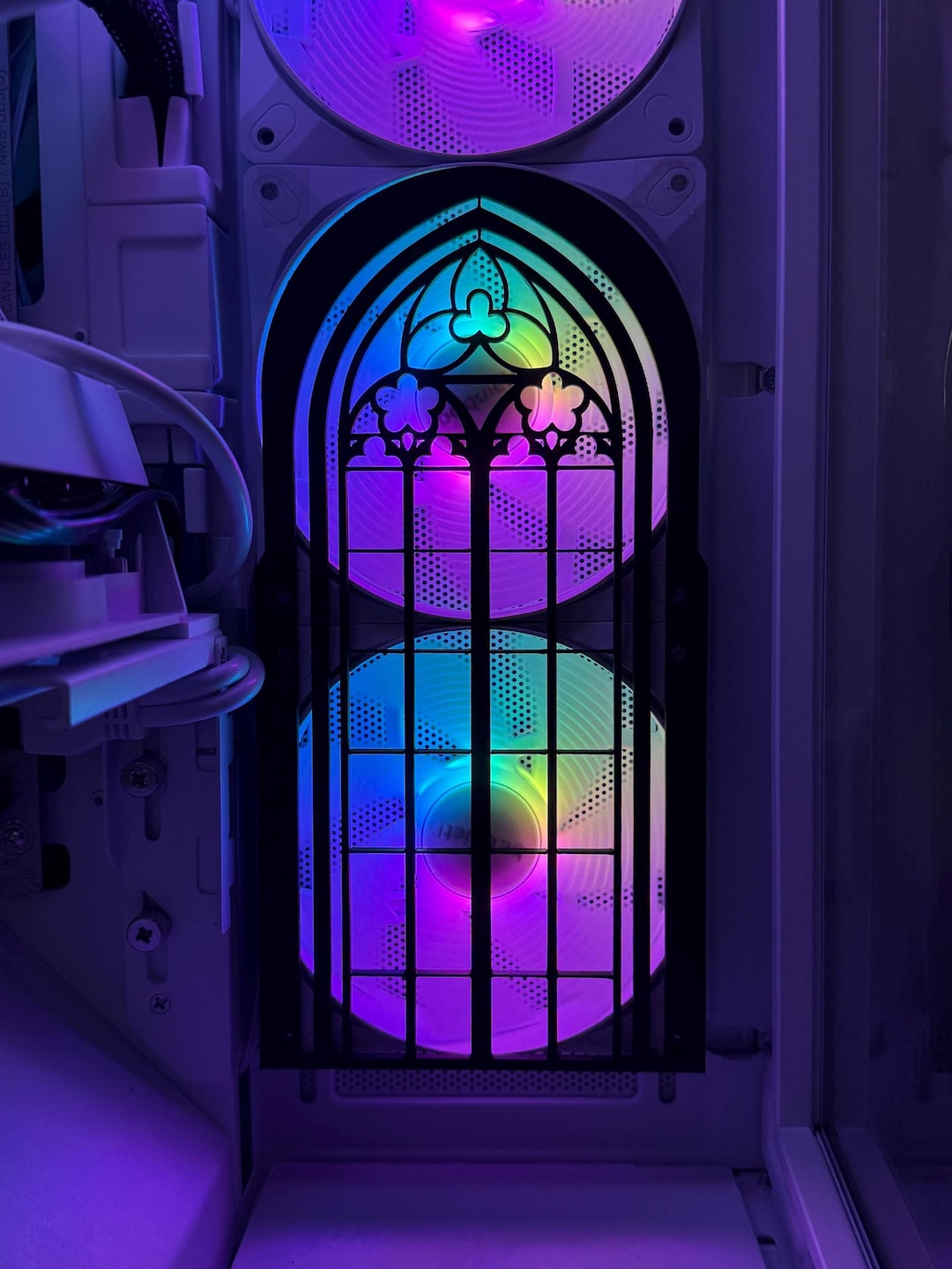 Gothic Cathedral Window PC Fan Cover | 120mm Fan Grill | 3D Printed ...