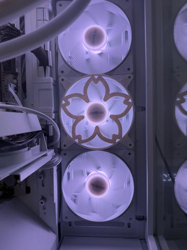 Sakura PC Fan Grill | 3D Printed Cherry Blossom Design, 120mm - Etsy
