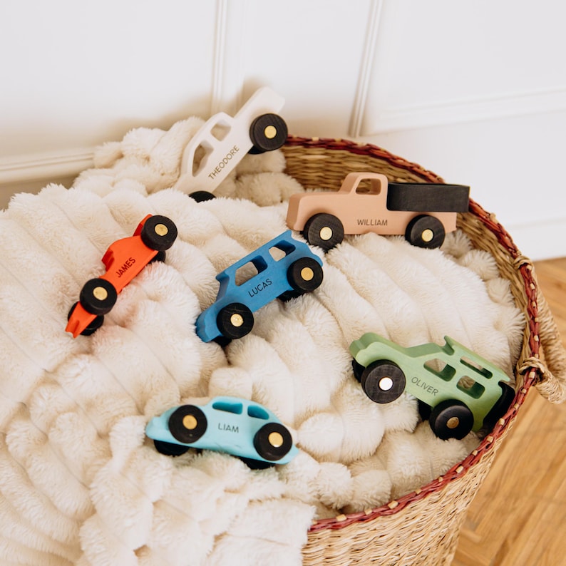 Custom Toy Cars With Names - Jeep Truck Beetle - Fast Birthday Boy Gift ...