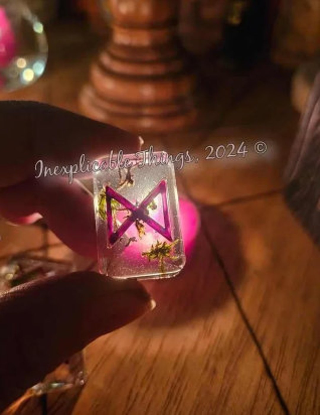 Reindeer Moss Runes - Elder Futhark - Resin * Norse * Icelandic * Pagan ...