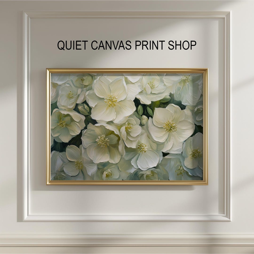 Cottagecore Printable Hellebore Floral Art - Vintage Botanical Painting ...