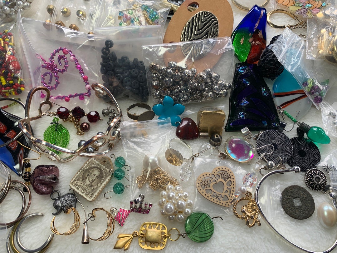 Mixed Lot of Various Costume Jewelry and Destash - Etsy
