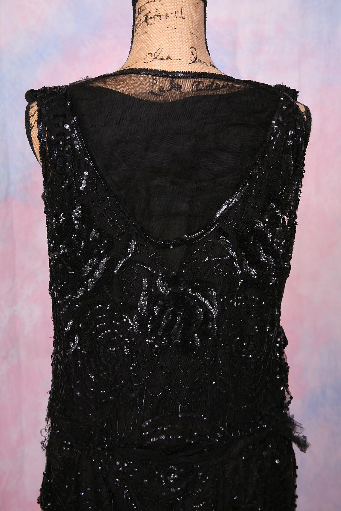 Vintage Authentic 1920's Beaded Flapper Drop Waist Dress Size Small - Etsy