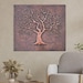 Hand-hammered Copper Tree of Life Backsplash Panel,kitchen Wall Art ...