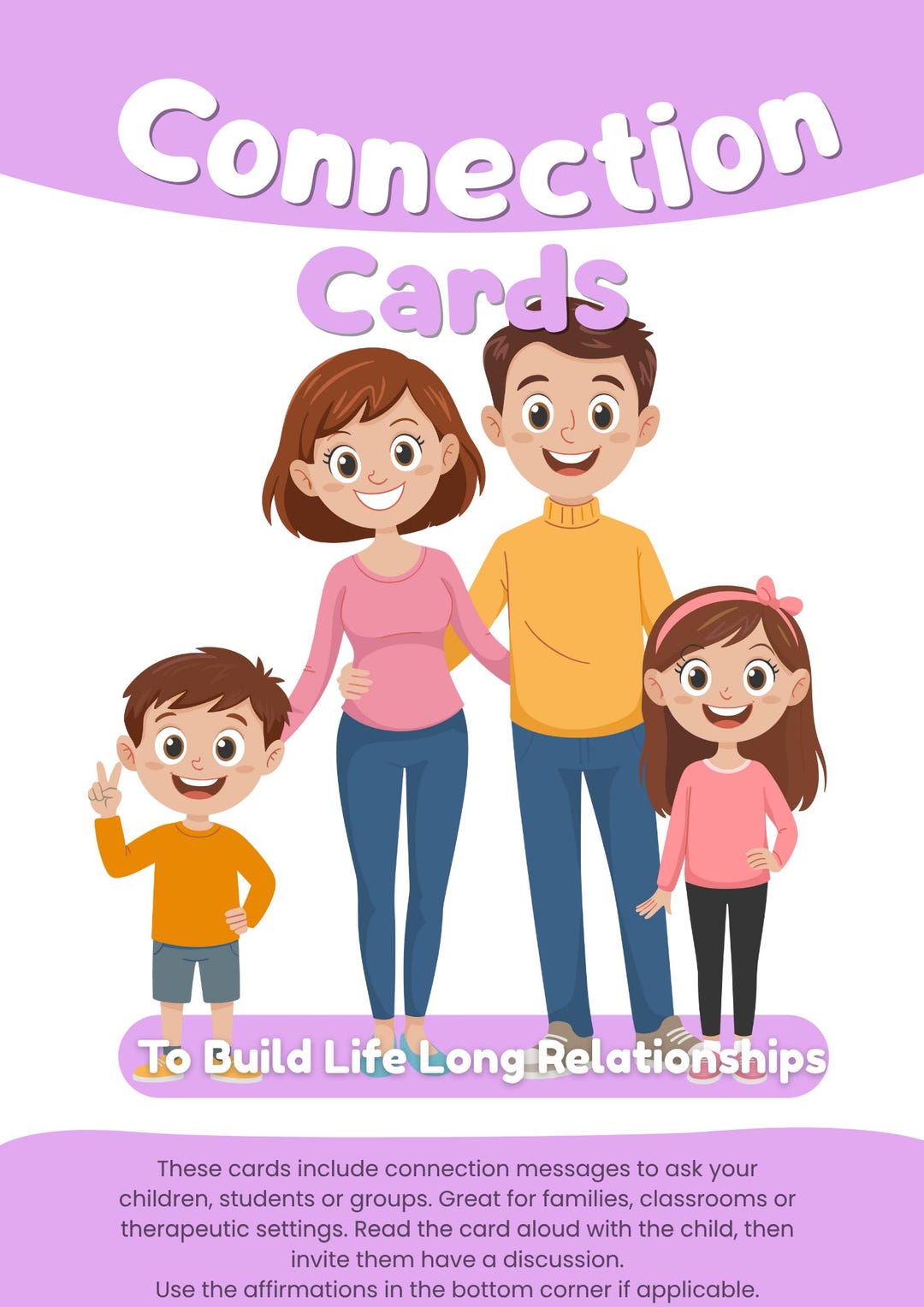 Printable Connection Cards for Kids | Gentle Parenting & Emotional ...