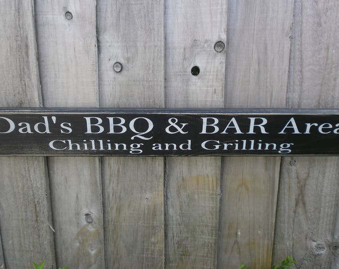 Personalised Barbecue Barbeque BBQ Bar Sign Bespoke Custom and Choose ...