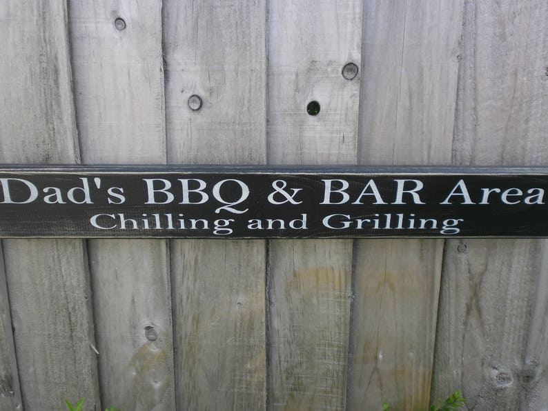 Personalised Barbecue Barbeque BBQ Bar Sign Bespoke Custom and - Etsy