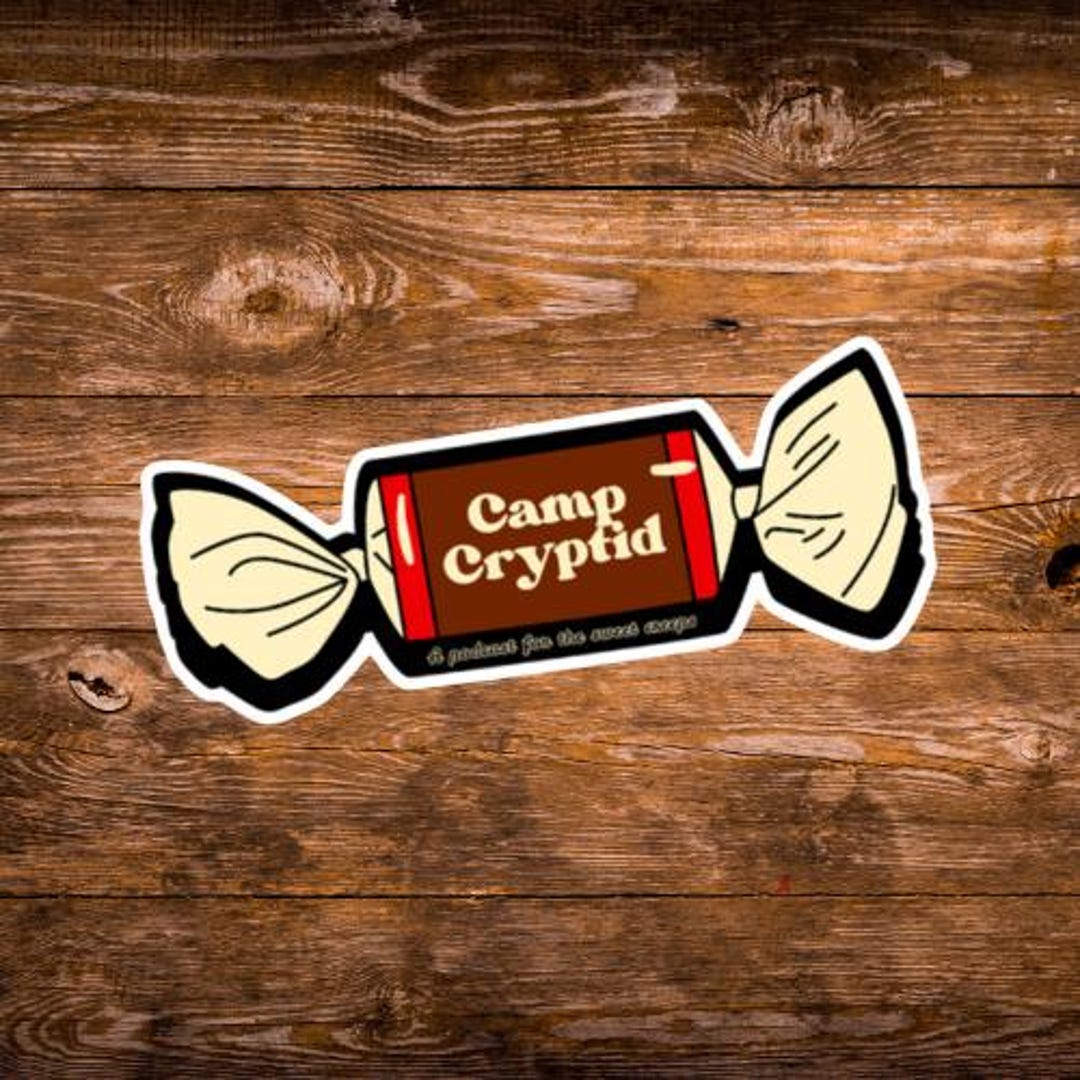 Camp Cryptid Candy Sticker - Etsy