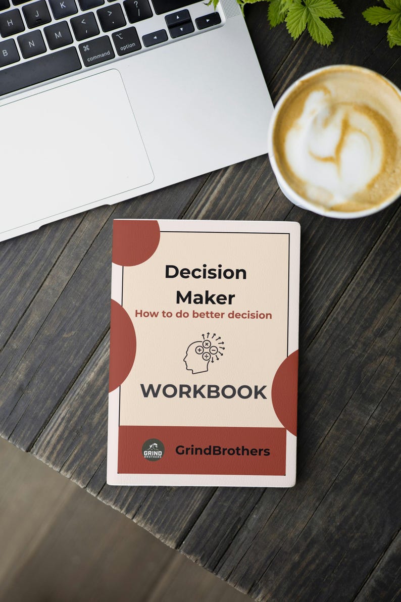 Printable Decision Maker Workbook — SMART Goals Planner + Decision ...