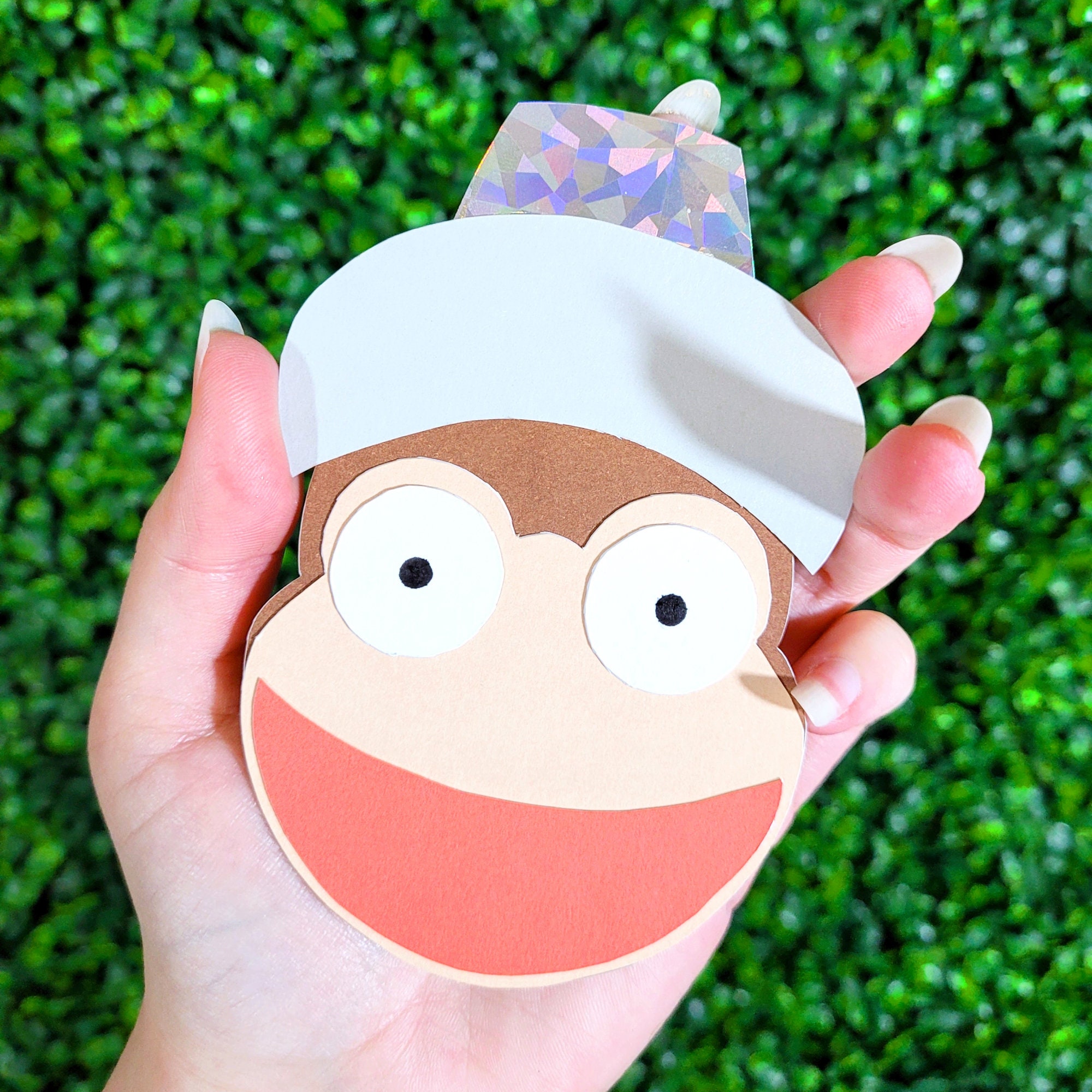 Ape Escape Holographic Papercraft Shadow Box Handmade Made-to-order ...