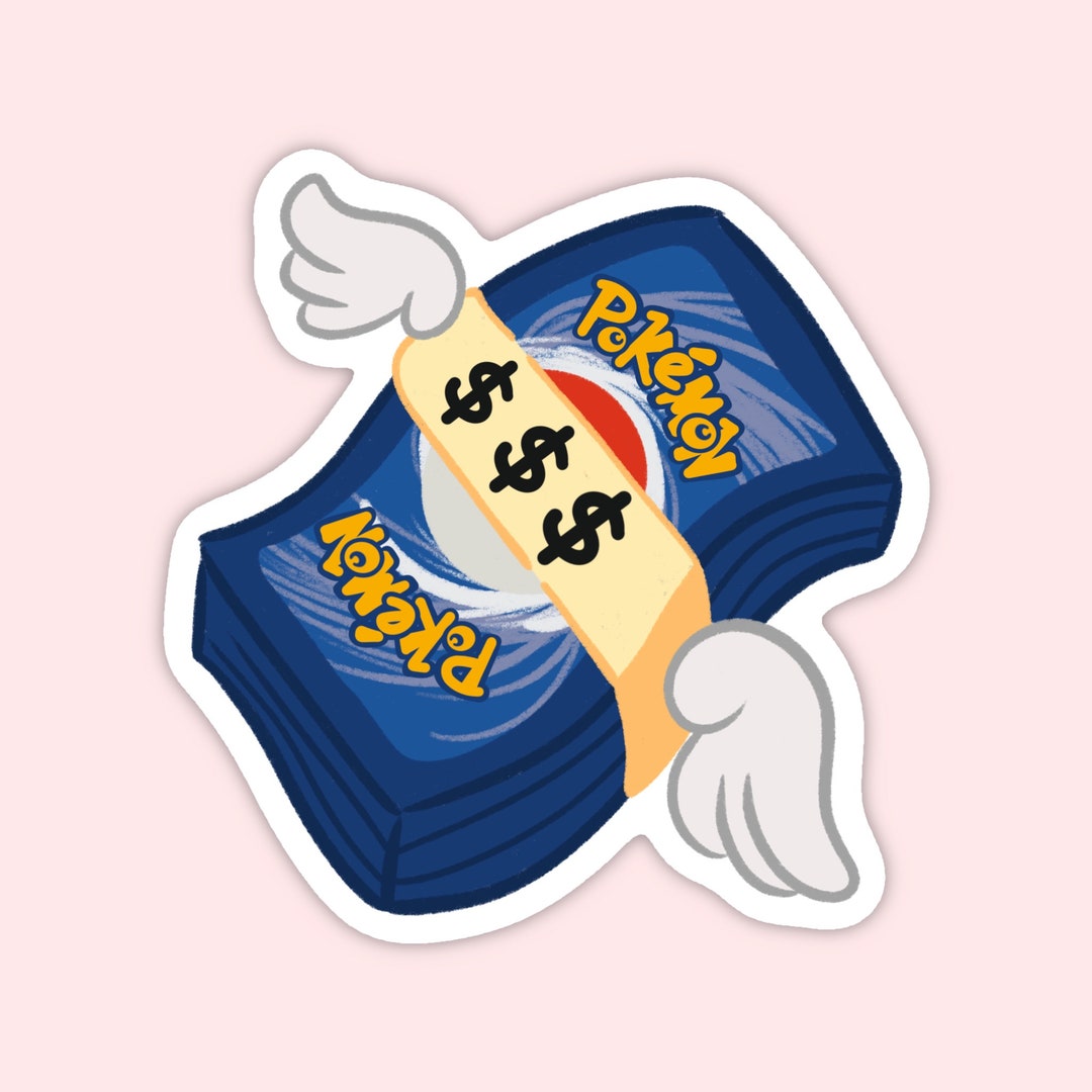 Flying Pokemon Cards Sticker - Etsy