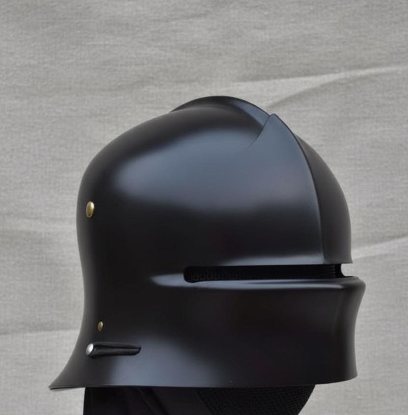 Medieval German Sallet Helmet Gothic Armor Replica LARP Helmet Cosplay ...