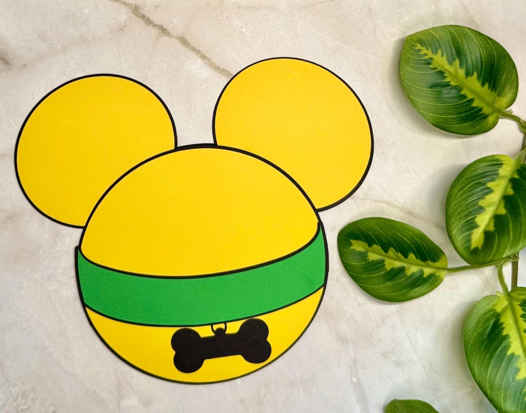 Pluto Inspired Gift Card Holder | Dog Collar & Bone Design | Disney ...