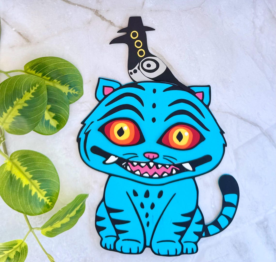 K-pop Demon Hunters Inspired Gift Card Holder | Cute Demon Cat Card ...