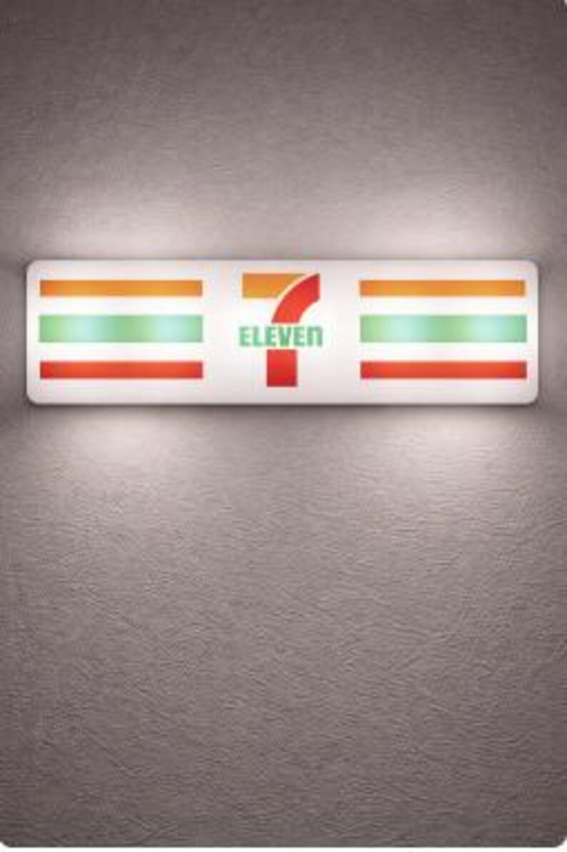 LED Konbini Fridge Magnet | 7-eleven Japanese Light Box | Kawaii Neon ...