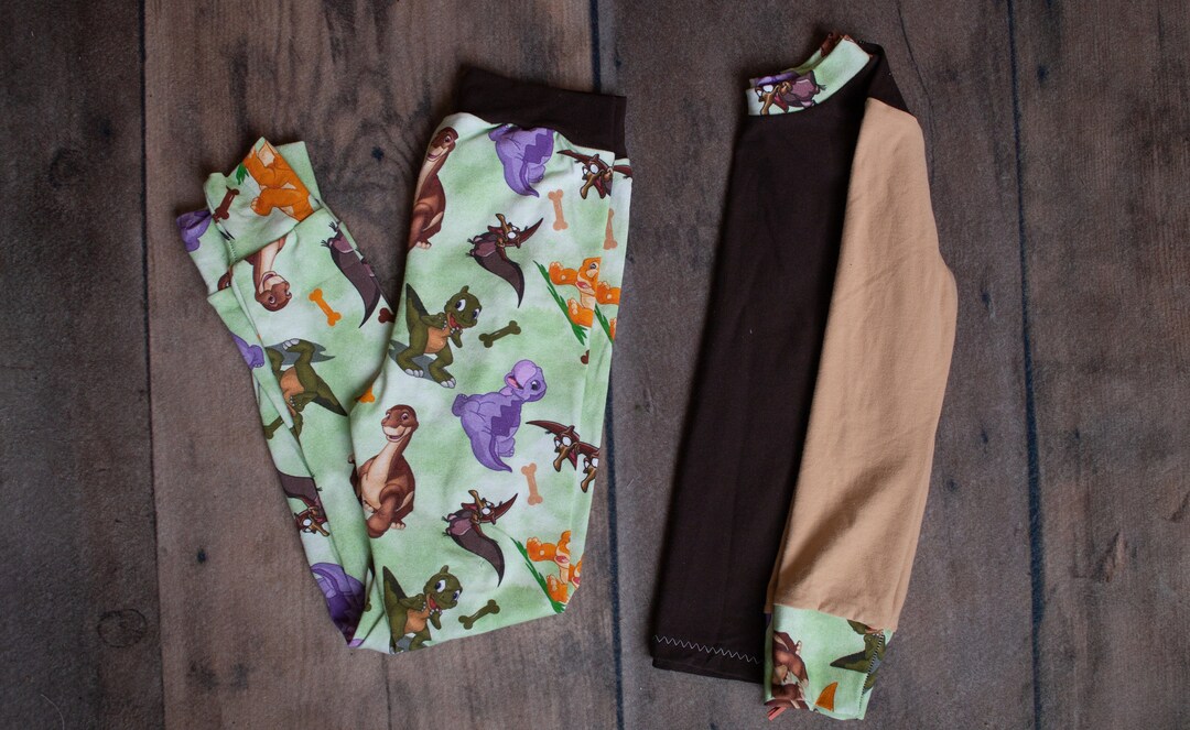 Land Before Time Pajama Youth 5/6 READY TO SHIP - Etsy