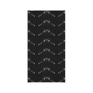 Moon Phase Neck Gaiter | DEE RAYMO ART Print Face Covering - Etsy