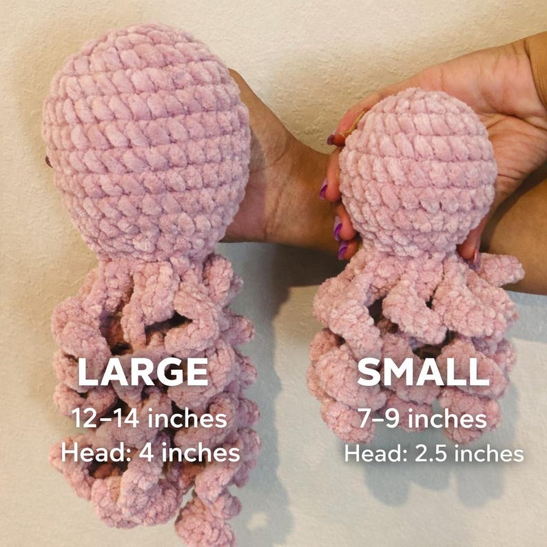 Crochet Octopus Comfort Toy for NICU & Preemie Babies – Soft Handmade ...