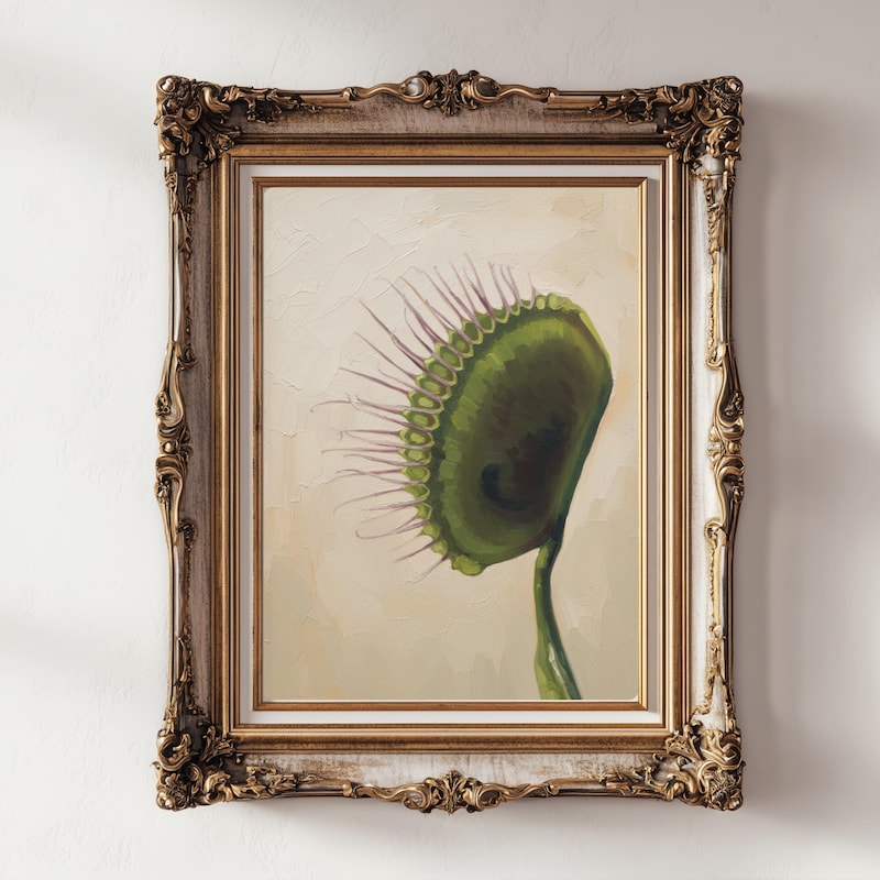 Venus Fly Trap Paintings - Etsy